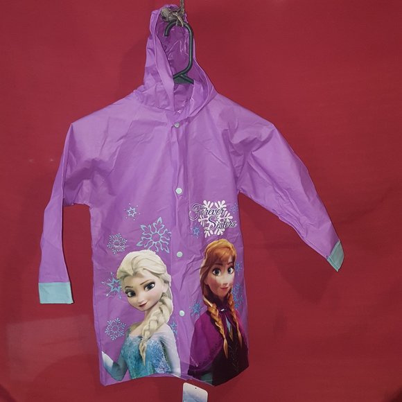 Disney | Jackets & Coats | Disney Frozen Rain Jacket | Poshmark